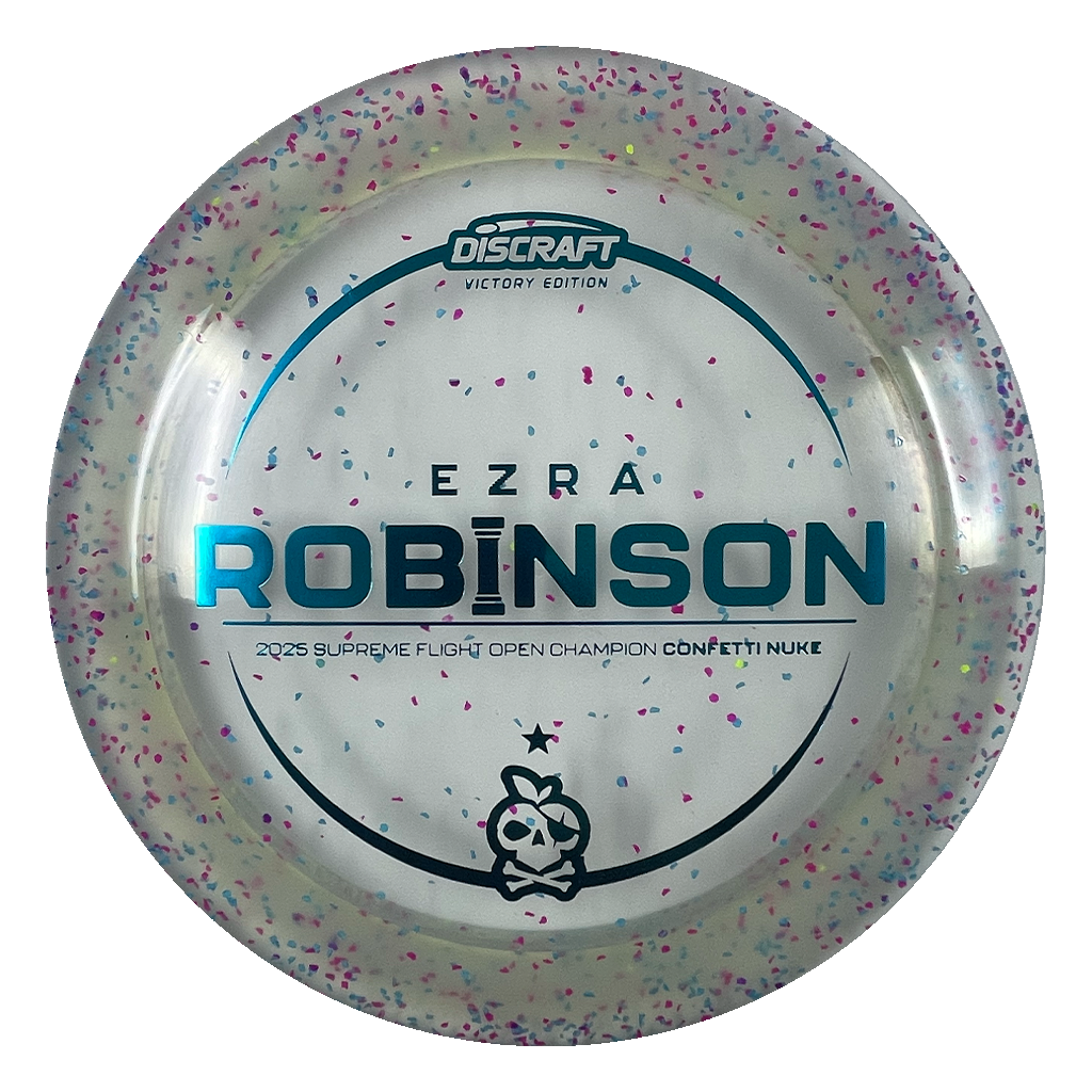 Discraft Ezra Robinson Victory Confetti Nuke – The Disc Shop